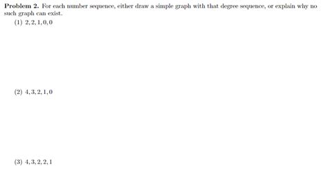 Solved Problem 2 For Each Number Sequence Either Draw A