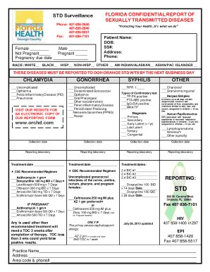Std Reporting Form Fill Out And Sign Printable PDF Template AirSlate SignNow