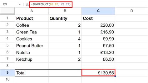 How To Add Numbers In Google Spreadsheet