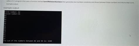 Solved Write A Ct Program That Uses A Function Named Chegg Com