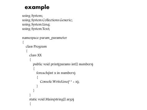 Parameter Passing In C