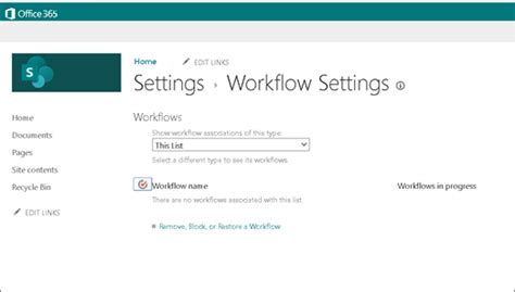 sharepoint 2013 워크플로 사용 중지 microsoft 지원