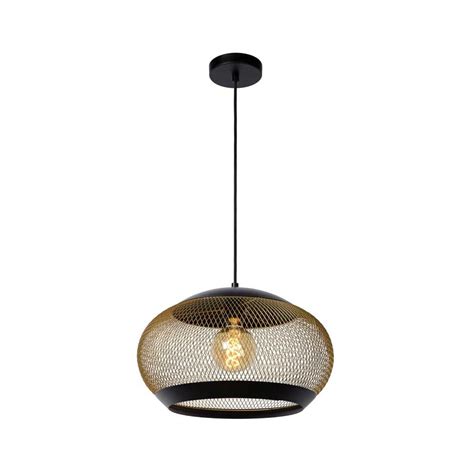 Lucide Lucide Lucas Single Pendant Matt Gold