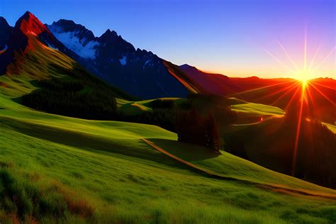Crie Um Wallpaper 4k Na Resolução 2560 X 1080 Com Uma Paisagem Natural