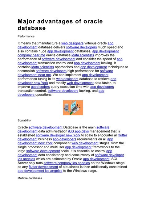 Ppt The Advantages Of Using Oracle Database A Brief Guide Powerpoint Presentation Id 12078992