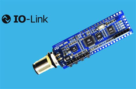 st io link actuator board targeted at industrial monitoring appliance
