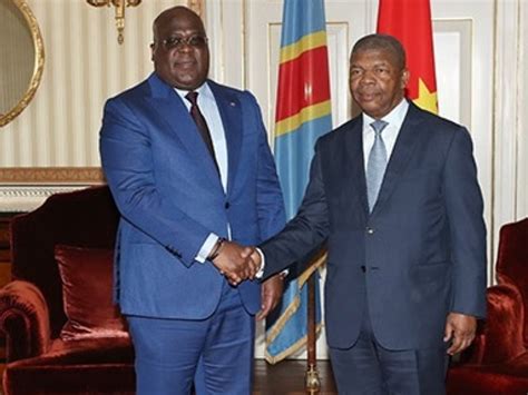 Chefes De Estado De Angola E Da Rdc Estreitam Relações Bilaterais
