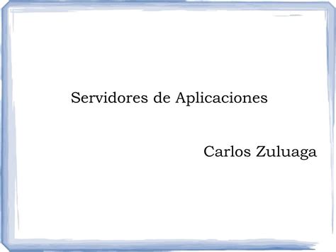 pdf de programación servidores de aplicaciones