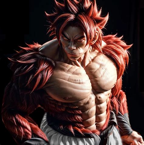 Ape Saiyan Ssj4 Red Fur By Vmjml1er On Deviantart