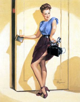 Eight Bells Gilette Elvgren Paintings