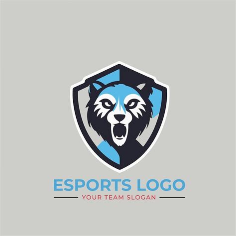 브랜드 및 비즈니스를 위한 E스포츠 로고 팀 프리미엄 벡터
