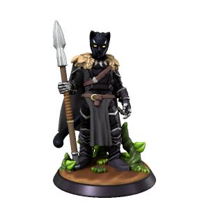 Marvel Dnd Black Panther Made With Hero Forge