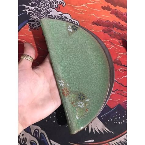 Đĩa Gốm Nhật Celedol đường Kính 10cm Dài 20cm Hình Bán Nguyệt Shopee Việt Nam