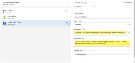 Deploying Powershell Module From Github To A Myget Feed Using Vsts Ci