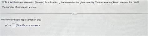 Solved Write A Symbolic Representation Formula ﻿for A
