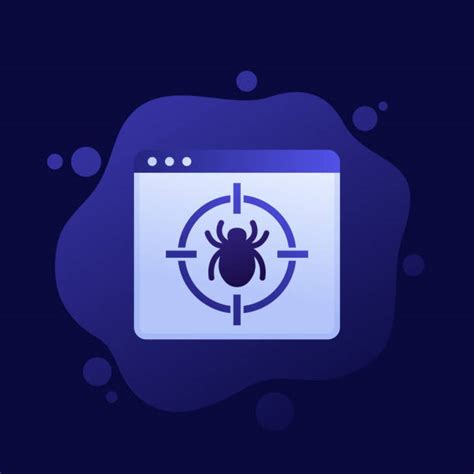 60 common cyber attacks stock illustrations royalty free vector