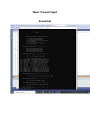 Week 7 Course Project Docx Week 7 Course Course Hero
