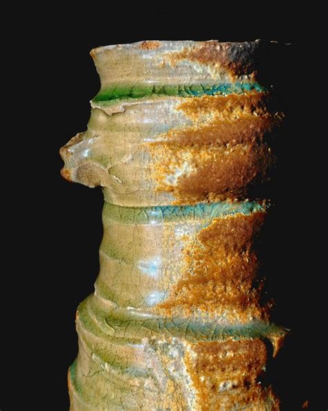 Ichiro Hori Masterpiece Kiseto Vase Japanese Art Pottery Etsy