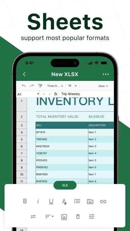 Spreadsheets Create And Edit By Bytespeed
