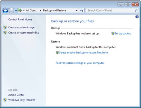 12 3 1 3 lab configure data backup and recovery in windows 7 and