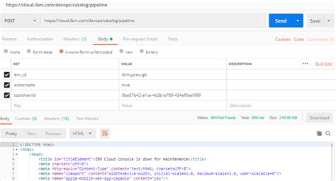 Ibm Cloud Apis For Tool Integrations To An Existing Toolchain Stack Overflow