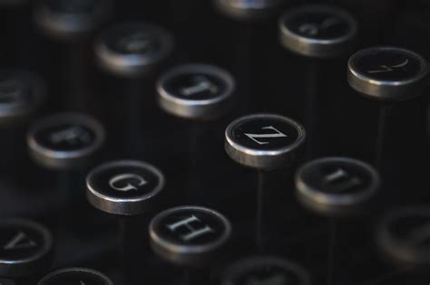 Typewriter Keys Vintage Free Photo On Pixabay