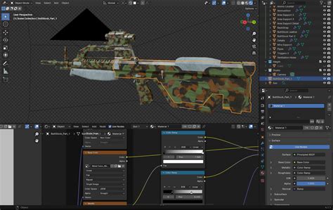 Several Empty Material Slots Rblender