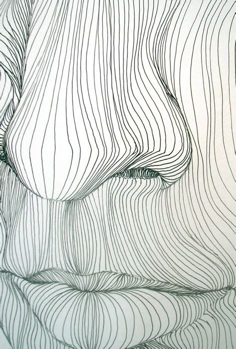 38 Best Cross Contour Line Drawings Ideas Drawings Cross Contour