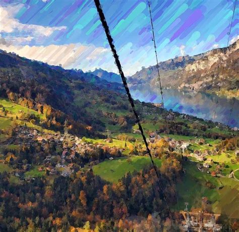 Switzerland Digital Art By Ibrahim Alao Fine Art America