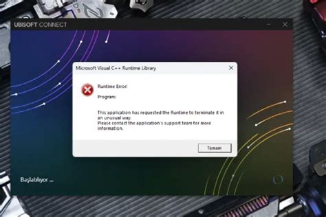 Ubisoft Connect Runtime Error Hatası Düzeltme Yöntemleri