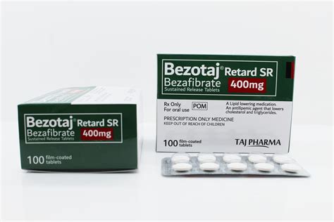 Bezafibrate Sustained Release Tablets Exporter Manufacturer Supplier