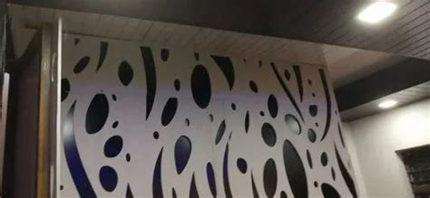 Modern White Wpc Cnc Jali At Rs 250square Feet In Meerut Id 24213533297