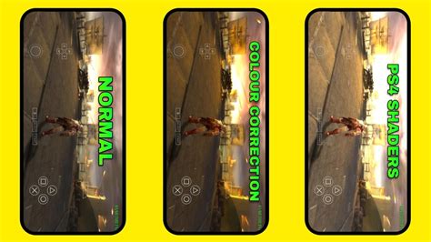 PPSSPP Shaders Normal Vs Colour Correction Vs Modified Ps Shader YouTube