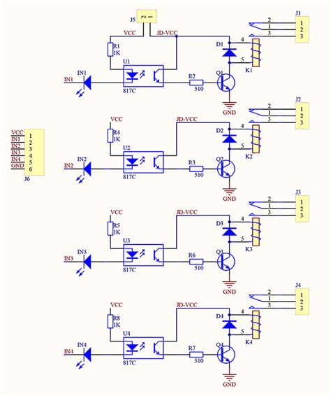 Use Channel Relay Logic Output To Arduino Input Home Automation Arduino Forum