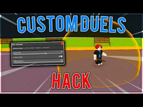 Custom Duels Script Hack Gui Reach Hitbox Expander Pastebin