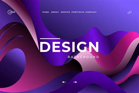 Abstract Background Dynamic Wave Colorful Is Used For UI UX Design Particularly On Websites
