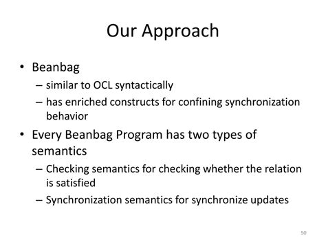Ppt A Linguistic Approach To Model Synchronization Powerpoint