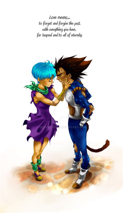 Dbz Love Means By Redviolett On Deviantart