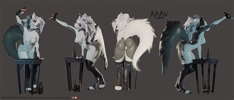 Loona Working Turnaround By Raavtheartist Hentai Foundry
