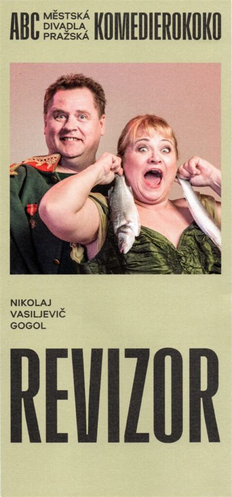 Revizor V Divadle Abc Obchodní Akademie Plzeň
