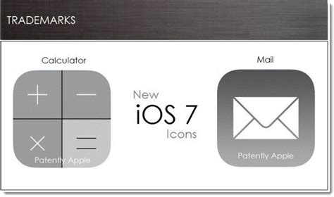 Apple Files For More IOS 7 Icons Wins A Design Patent In China Patently Apple
