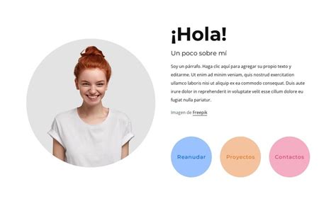 Currículum Perfil Contactos Plantilla Css Por Nicepage