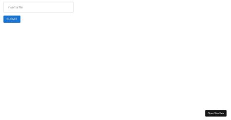 Mui File Input Examples Codesandbox