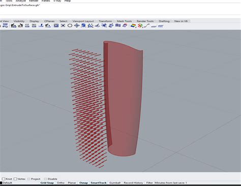 Extruding Geometry Up To Surface Grasshopper Mcneel Forum