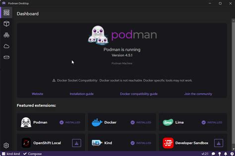docker socket compatibility docker socket is not reachable docker
