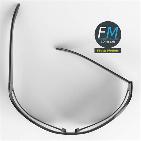 Glasses Wrap Around 3d Model Cgtrader