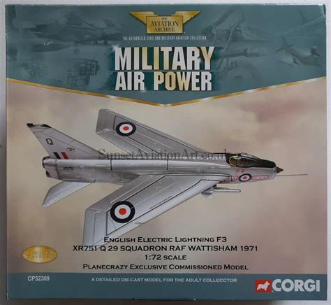 Cp32309 Corgi English Electric Lightning F 1a Xm192