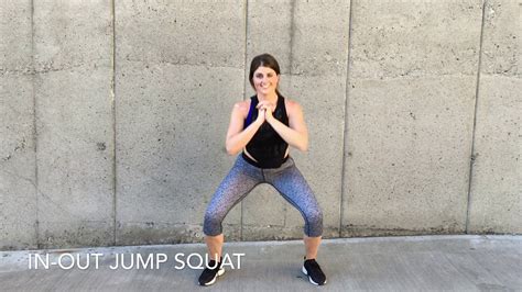 In Out Jump Squat Youtube