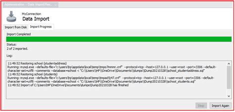 Database Export And Import Using Mysql Workbench Dot Net Tutorials