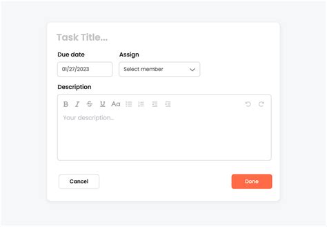 Task Dialog Box Concept By Sergi Arevalo On Dribbble